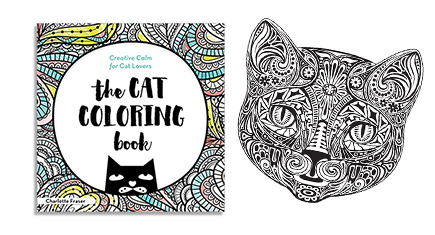 The Cat Coloring Book: Creative Calm for Cat Lovers • hauspanther