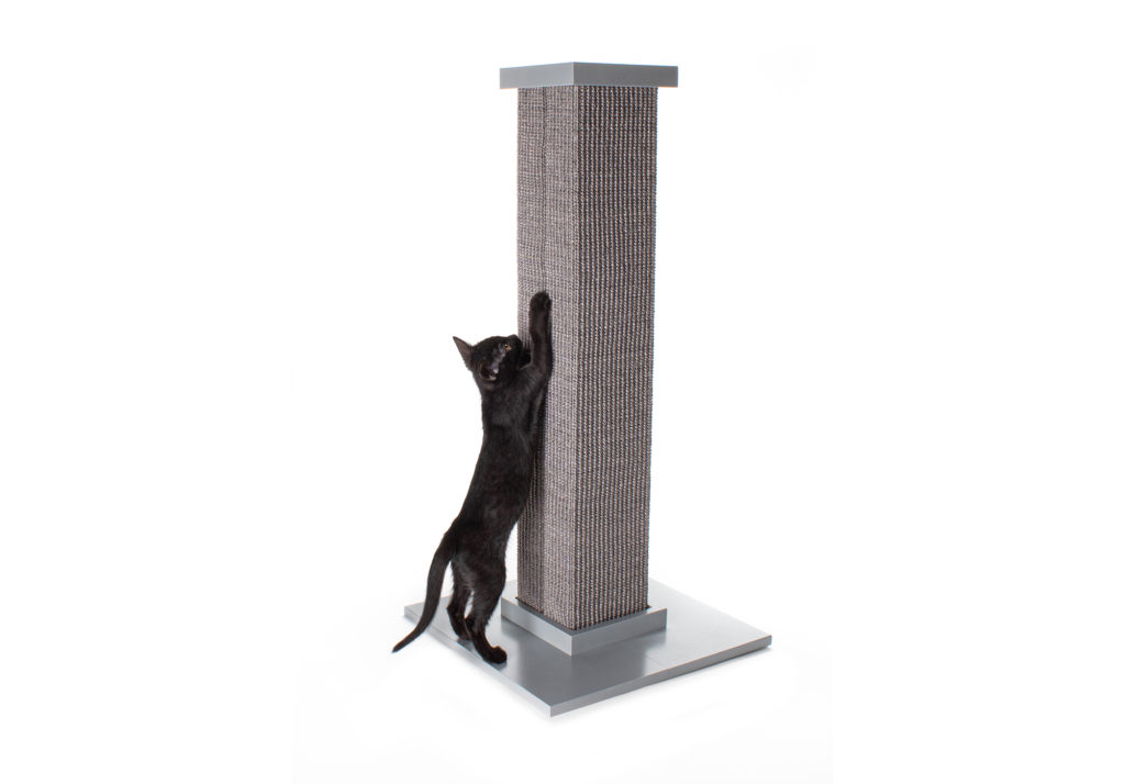 Ultimate Scratching Post Now Available in Gray • hauspanther