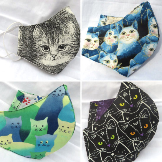 Cat Fabric Face Masks • hauspanther