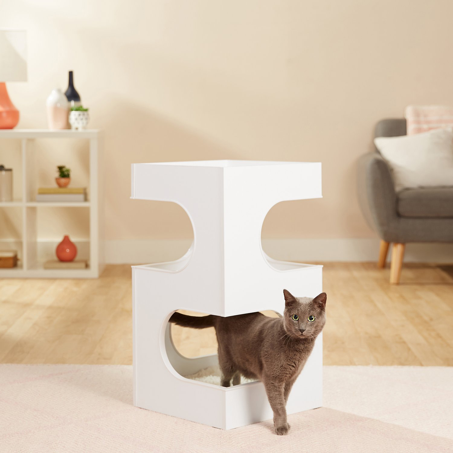 Modern Cat Tree Inspired By Classic Mid Century Design • Hauspanther