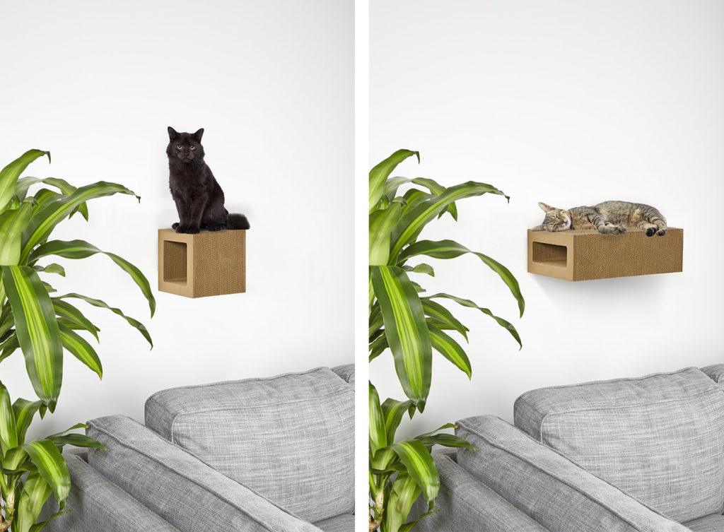 Hangman Wall-mounted Cat Perches • hauspanther