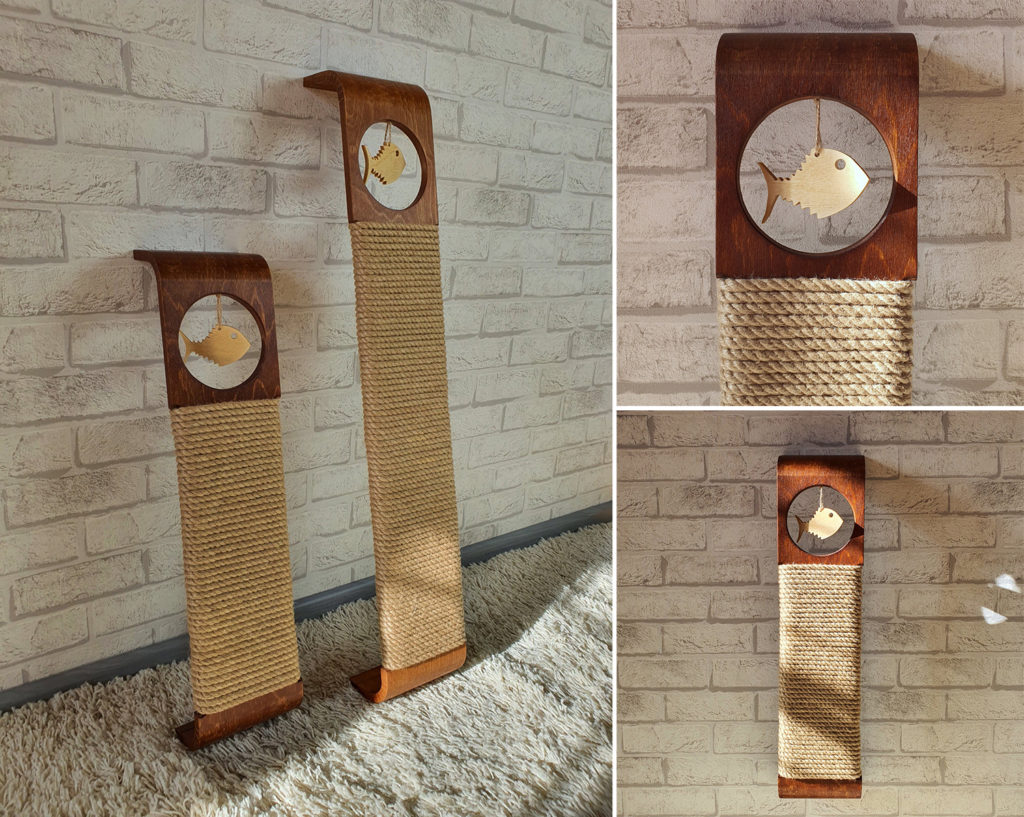Unique Modern Wood Cat Furniture • hauspanther