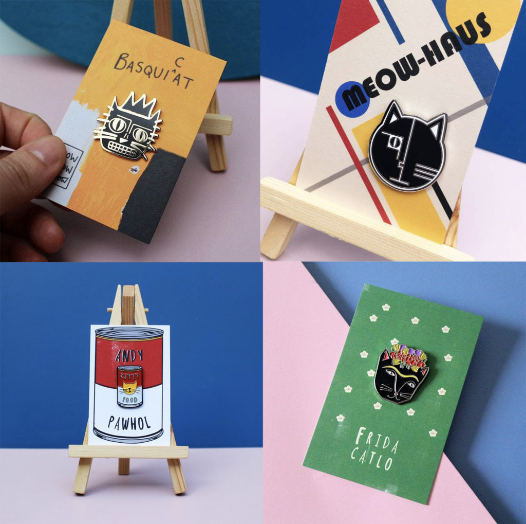 Feline Interpretations of Master Artists by Nia Gould • hauspanther