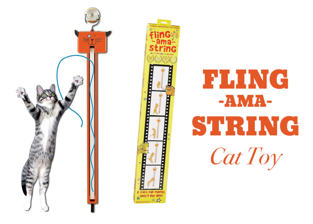 Fling-ama-String Interactive Cat Toy • hauspanther