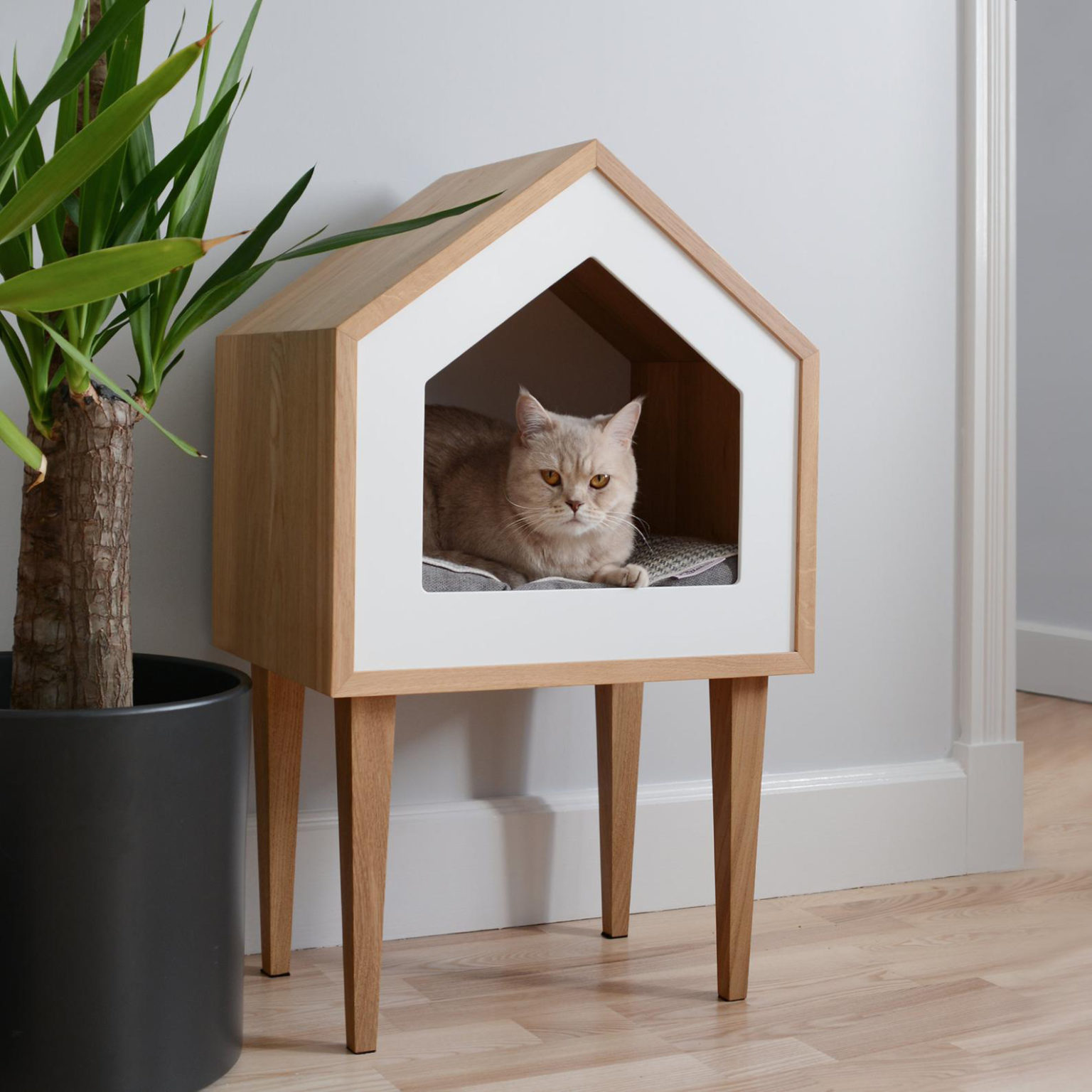 Modern Raised Cat House from Catlaboo • hauspanther