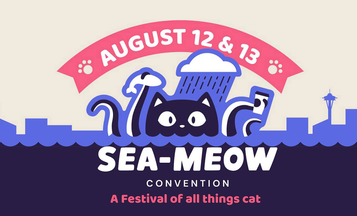 See You in Seattle for Sea-meow Con August 12 & 13, 2023! • hauspanther