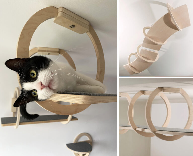 Ceiling-mounted Cat Walk from If Cats Cat Fly • hauspanther