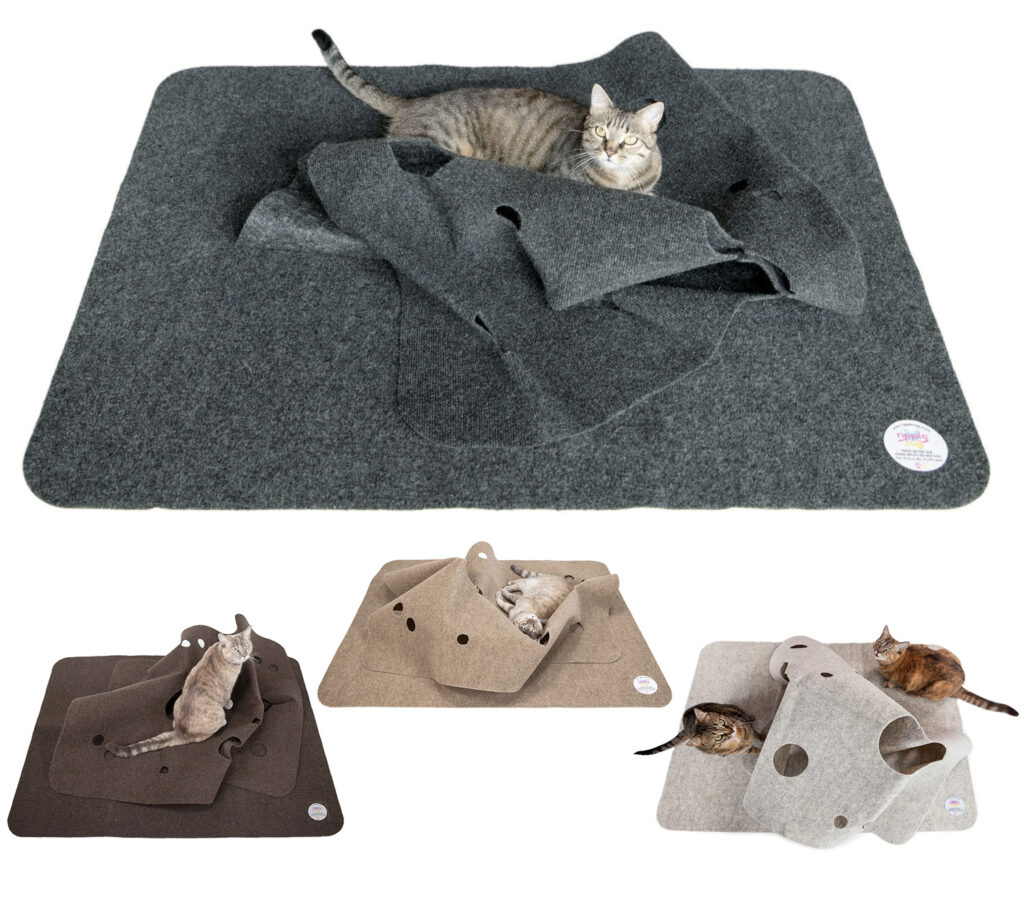The Ripple Rug Cat Activity Mat